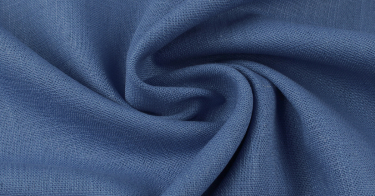 Linnenstoff Dunkeljeans - Driessen Stoffe