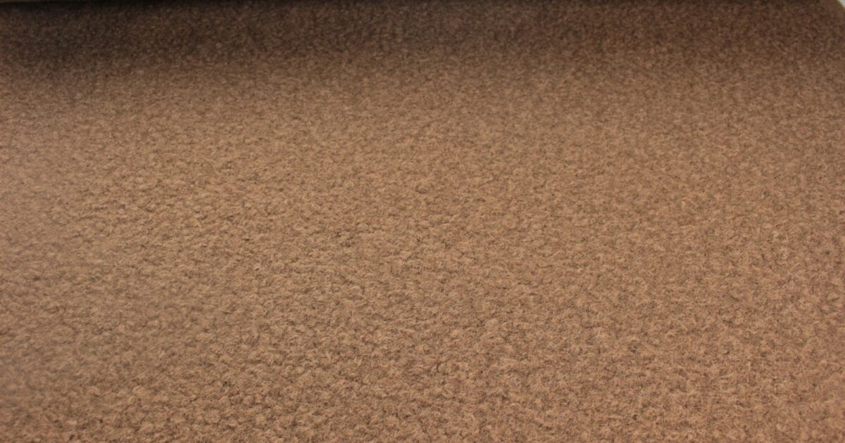 Boucle melange mohair cognac | €7.95 - Driessen Stoffen