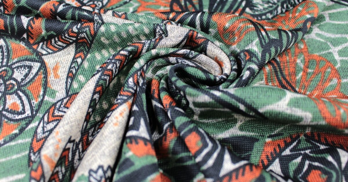 Gestrickter Jersey-Druck 66 - Driessen Stoffe