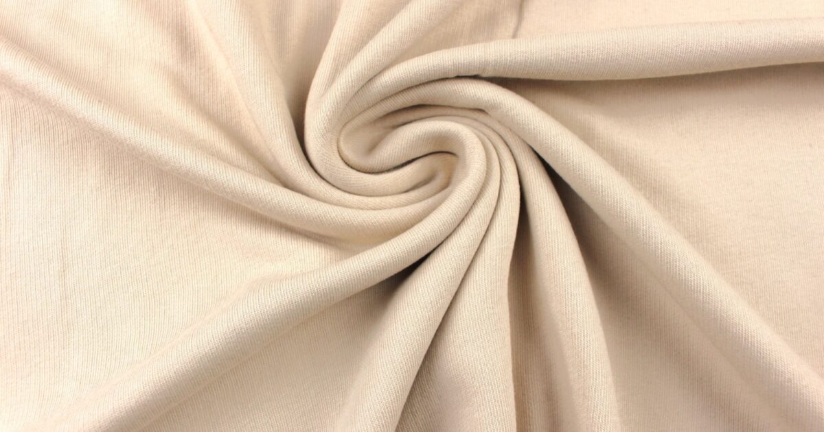 French terry casual beige - Driessen Stoffe