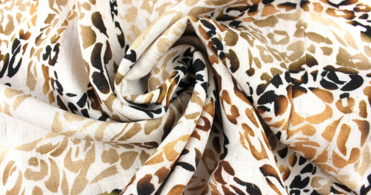 Linen Viscose Fabric №5108/3 - Driessen Fabrics