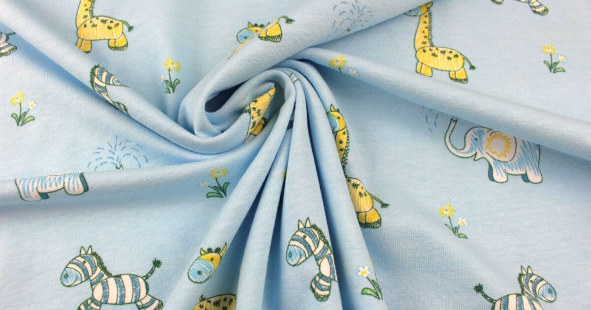 Trikot Baumwolle Tierchen - Driessen Stoffe