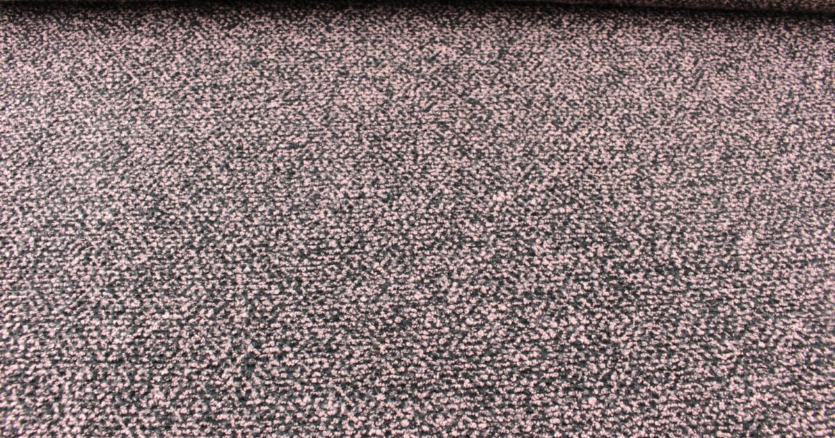 Boucle melange London roze - Driessen Stoffe