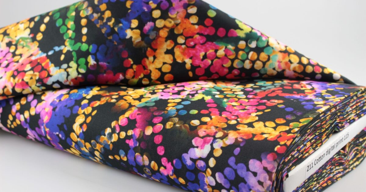 Cotton digital print 115 | €4.95 - Driessen Stoffen