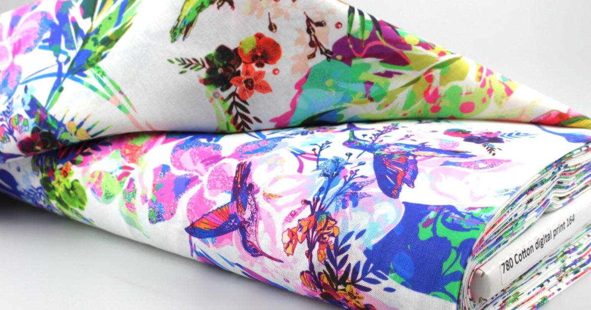 Cotton digital print 164 | €4.95 - Driessen Stoffen