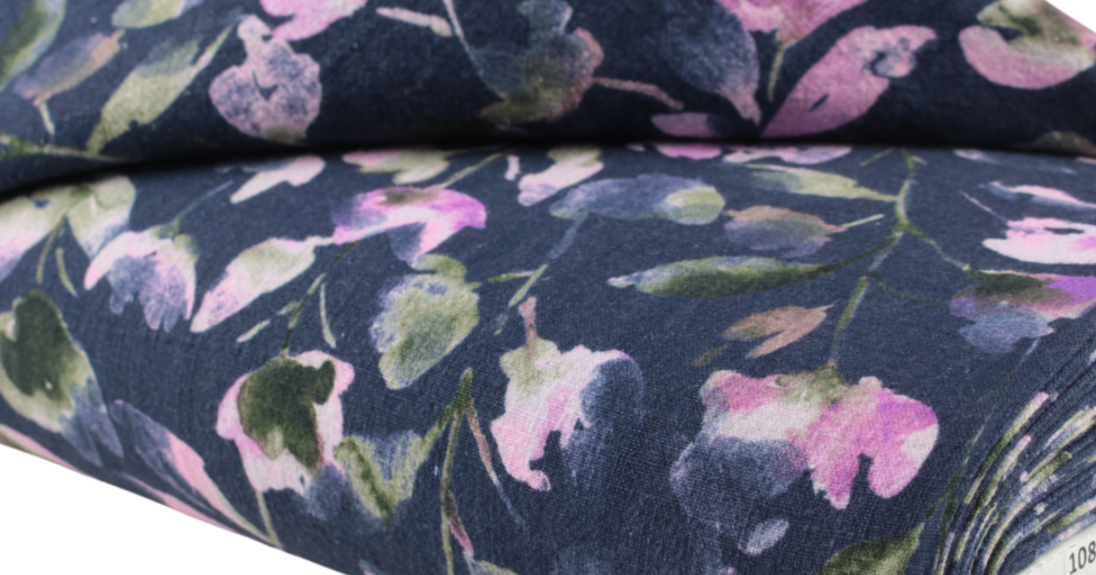 Linnen stone washed digital 4350/6 | €9.95 - Driessen Stoffen