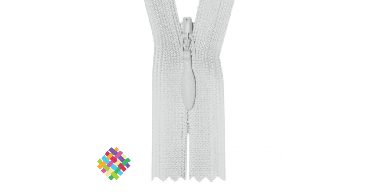 25 cm Ykk blinde rits niet deelbaar licht grijs |… - Driessen Stoffen