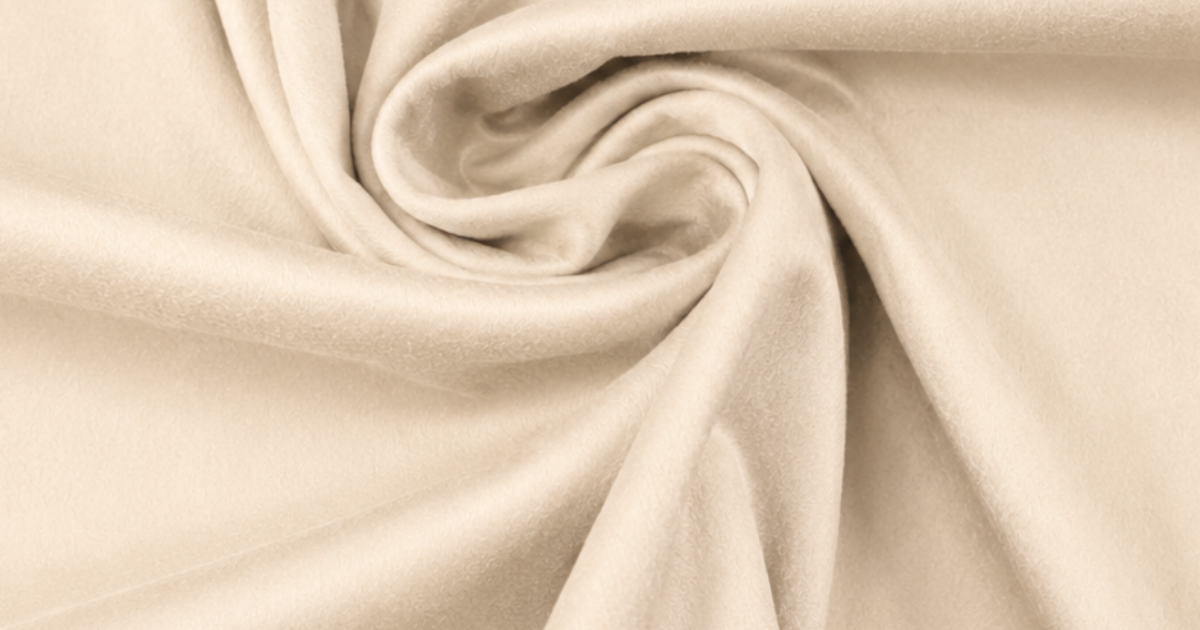 Stretch Suède Stof Dubbelzijdig Beige | €6.95 - Driessen Stoffen
