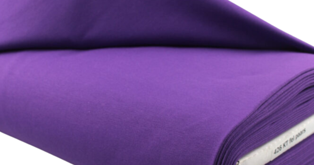 Katoenen tricot felpaars | €6.95 - Driessen Stoffen