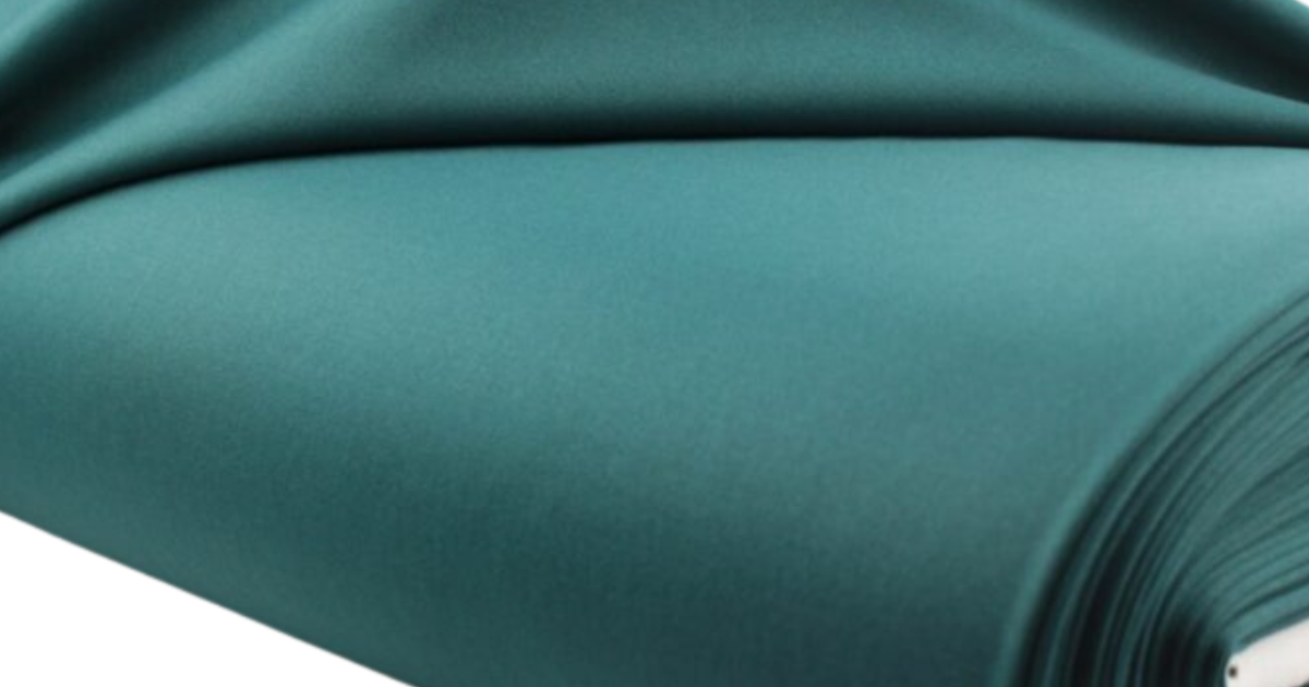 Tricot lining fabric petrol - Driessen Fabrics