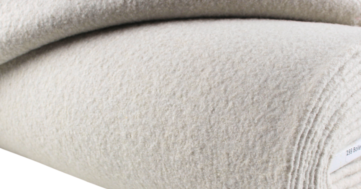 Boiled wool naturel | €14.95 - Driessen Stoffen
