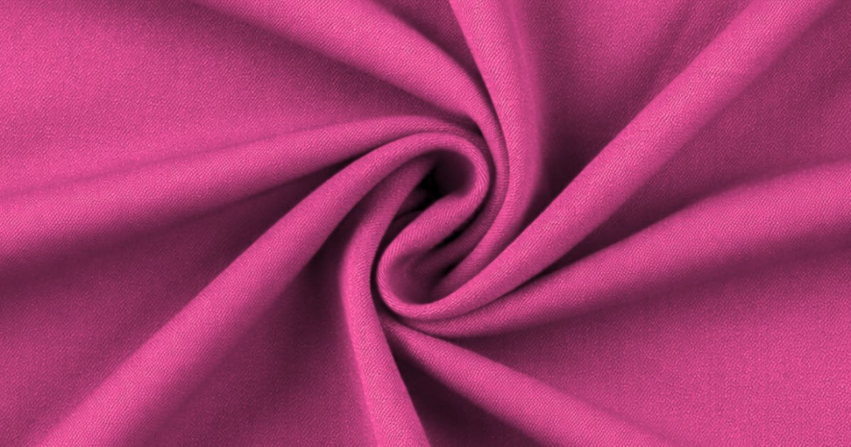 Gabardine stretch 4 sens fuchsia - Driessen Tissus