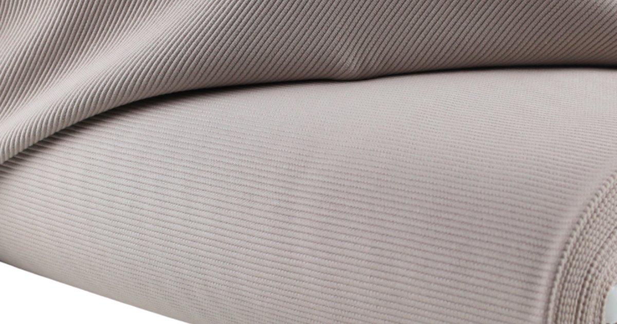 Ottoman rib jersey zand | €8.95 - Driessen Stoffen