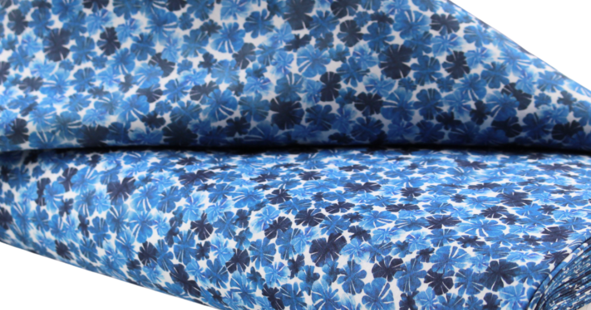 Fine poplin print 049 - Driessen Fabrics