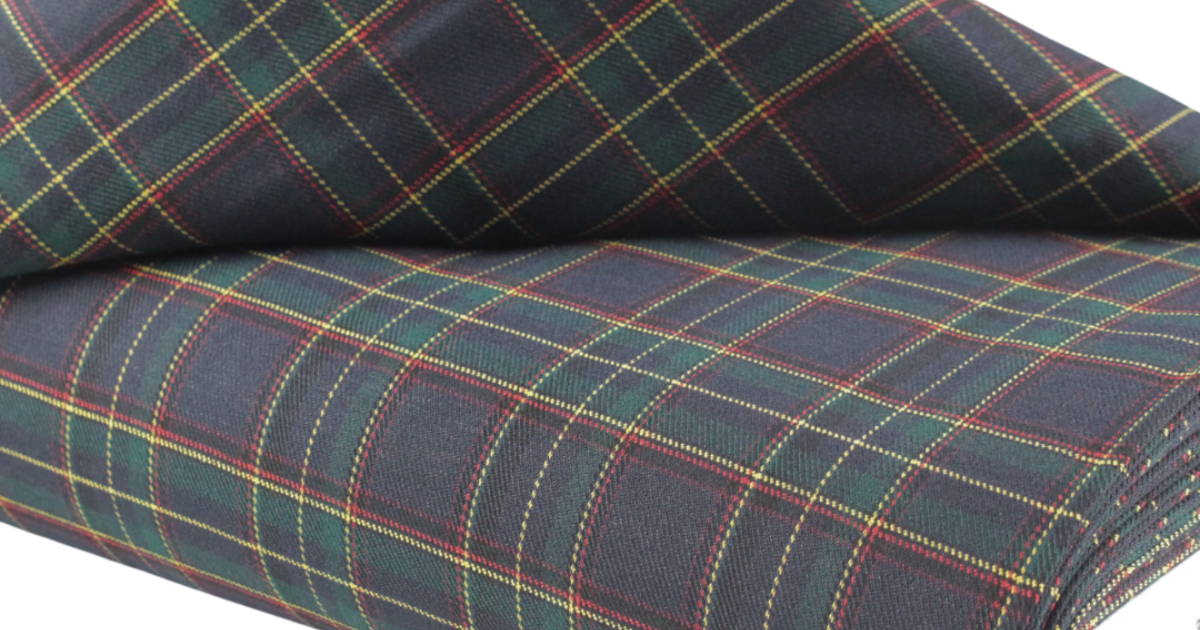 Schotse ruit black watch - Driessen Fabrics