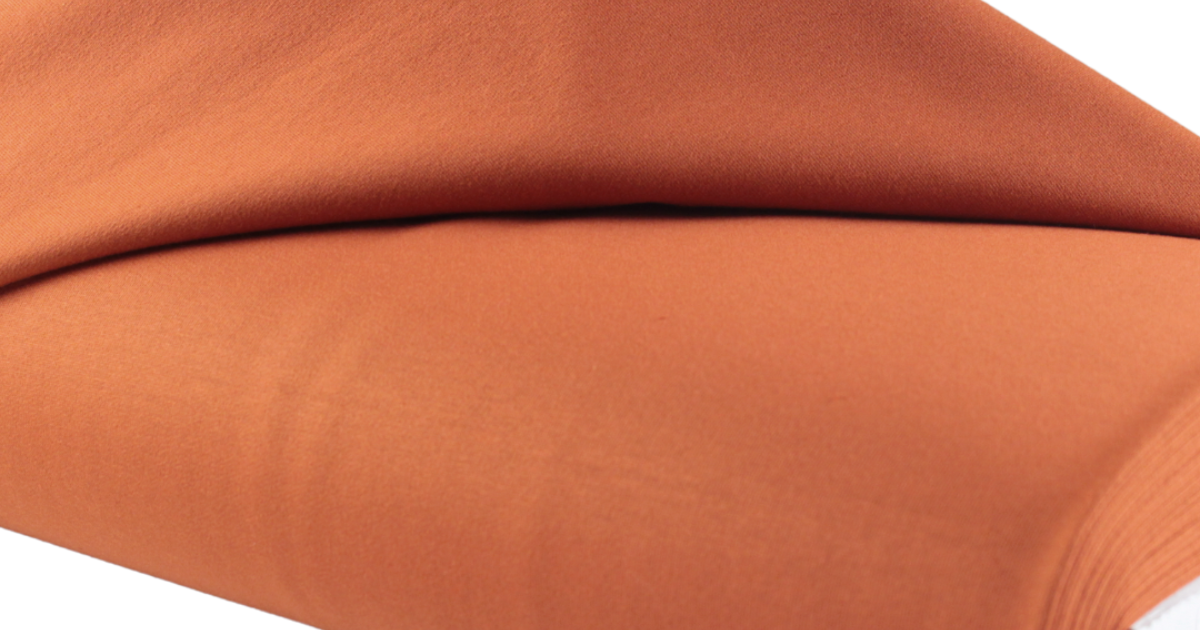 French terry brique - Driessen Tissus