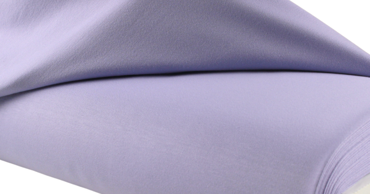 French terry lilac - Driessen Fabrics
