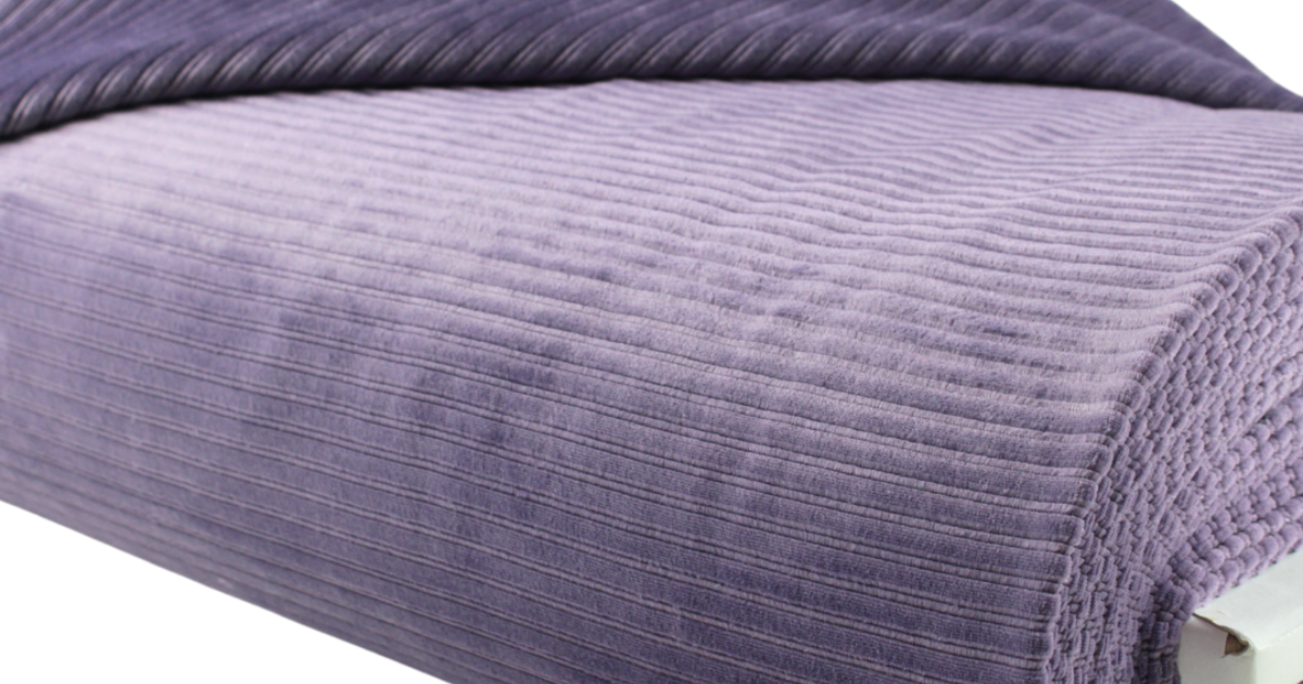 Jersey velvet rib mauve | €4.95 - Driessen Stoffen