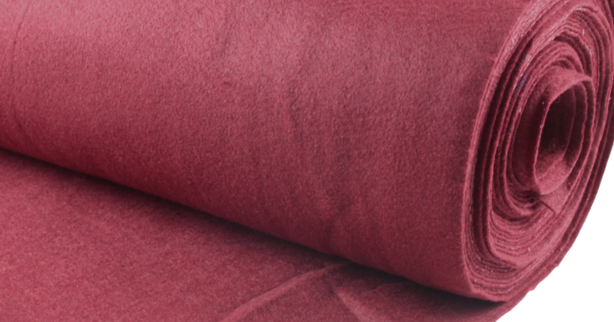 Vilt bordeaux 1,5 mm | €2.95 - Driessen Stoffen