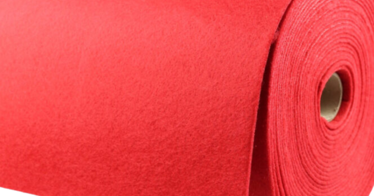 Feutrine rouge - Driessen Tissus