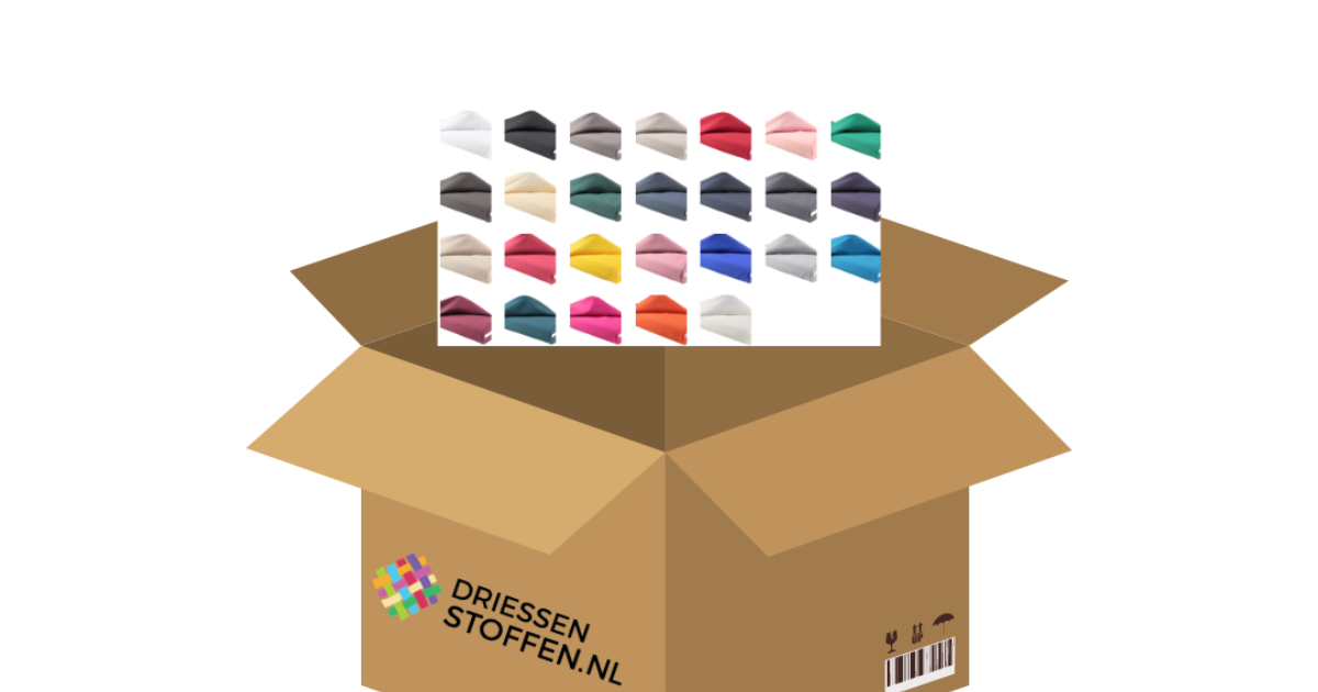 Texture pakket 10 x 2 meter - Driessen Stoffen